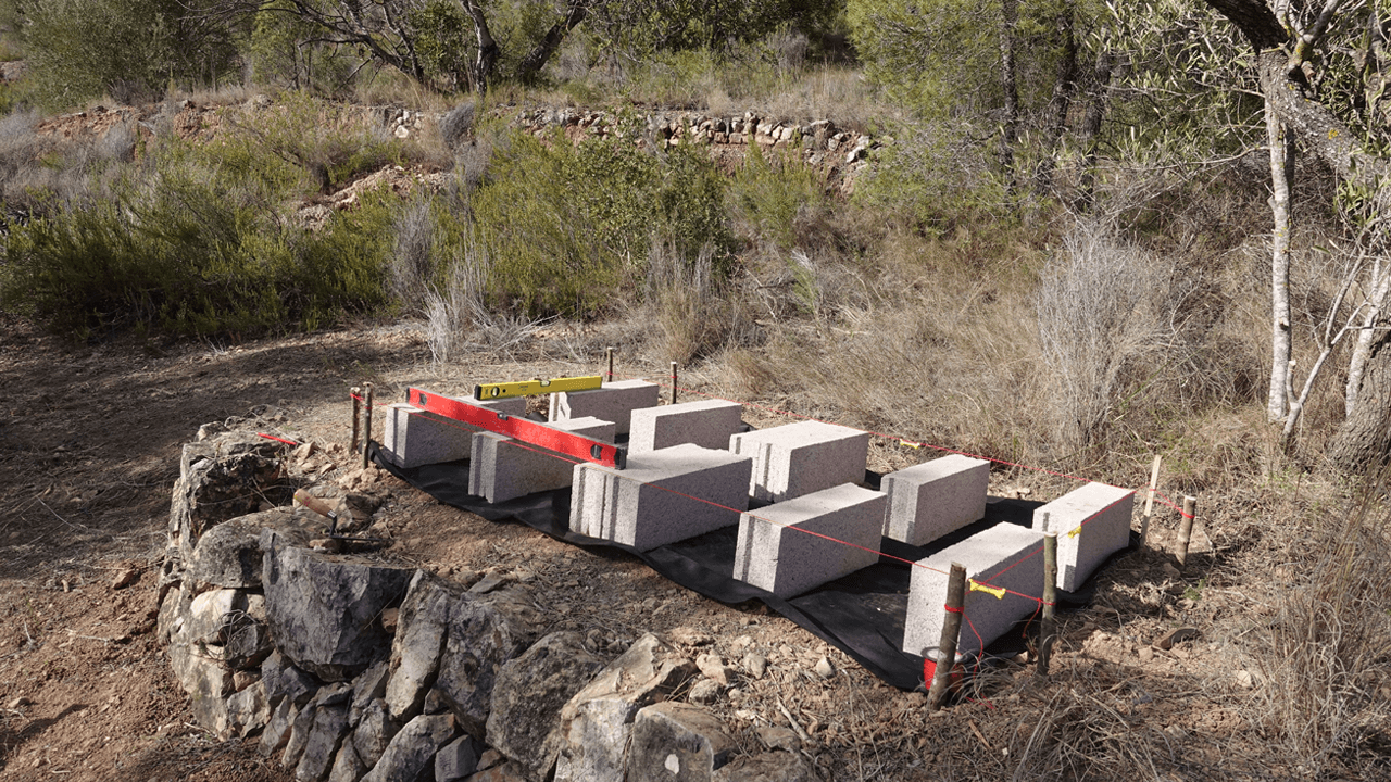 Building the Off Grid Water System for our Abandoned Farm in Spain